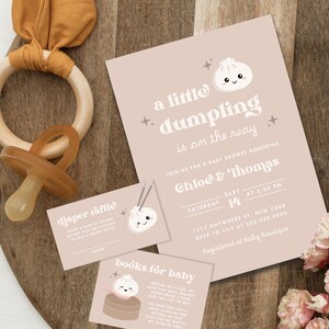 Little Dumpling Editable Sign Bundle | Bao Dumpling Birthday | Dim Sum ...