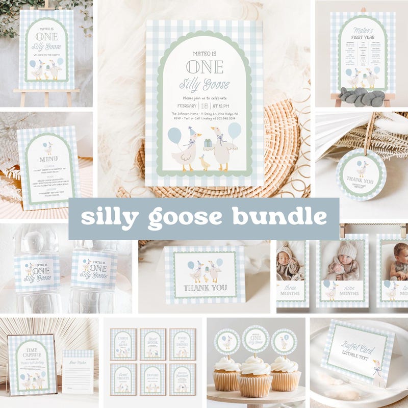 Silly Goose Bundle Green - Etsy