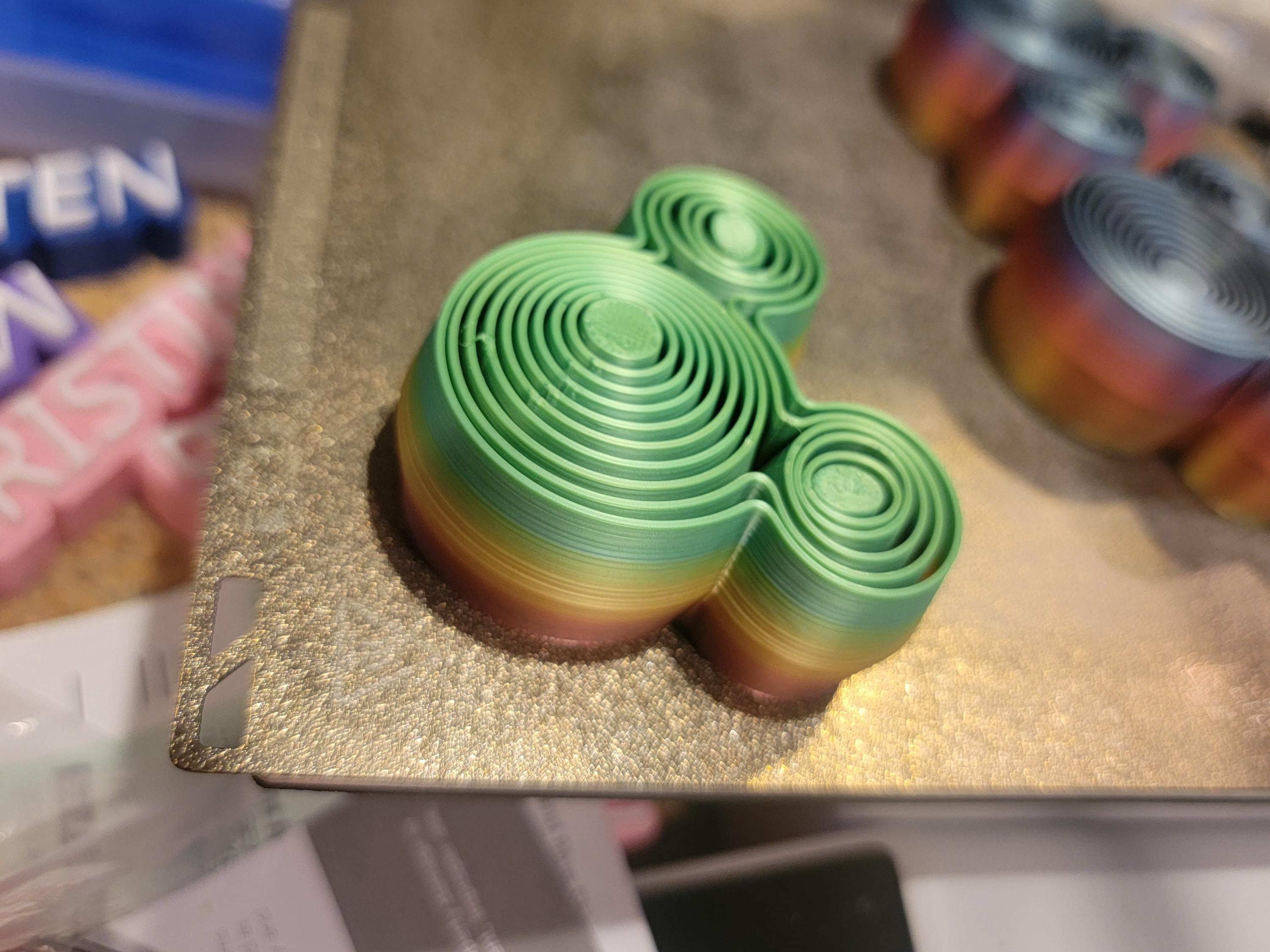 3D Printed Mickey Mouse Layered Figet Toy | ADHD | ADD | Anxiety ...