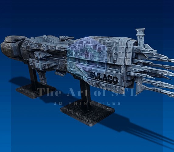Uss Sulaco Stl Files, Uss Sulaco 3D Model for 3D Printing, Uss Sulaco ...