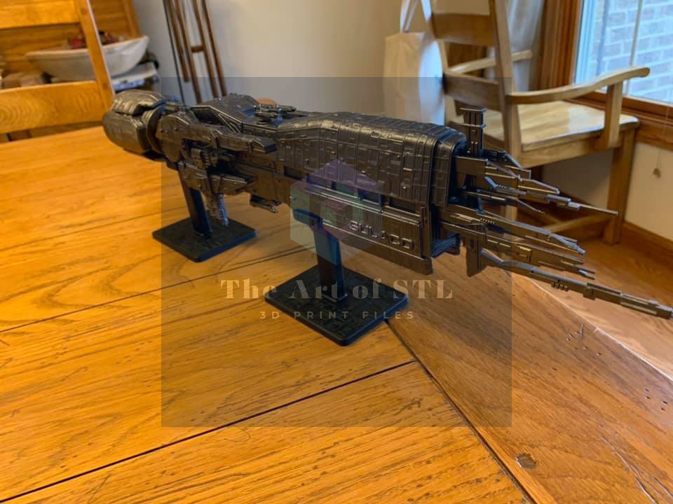 Uss Sulaco Stl Files, Uss Sulaco 3D Model for 3D Printing, Uss Sulaco ...