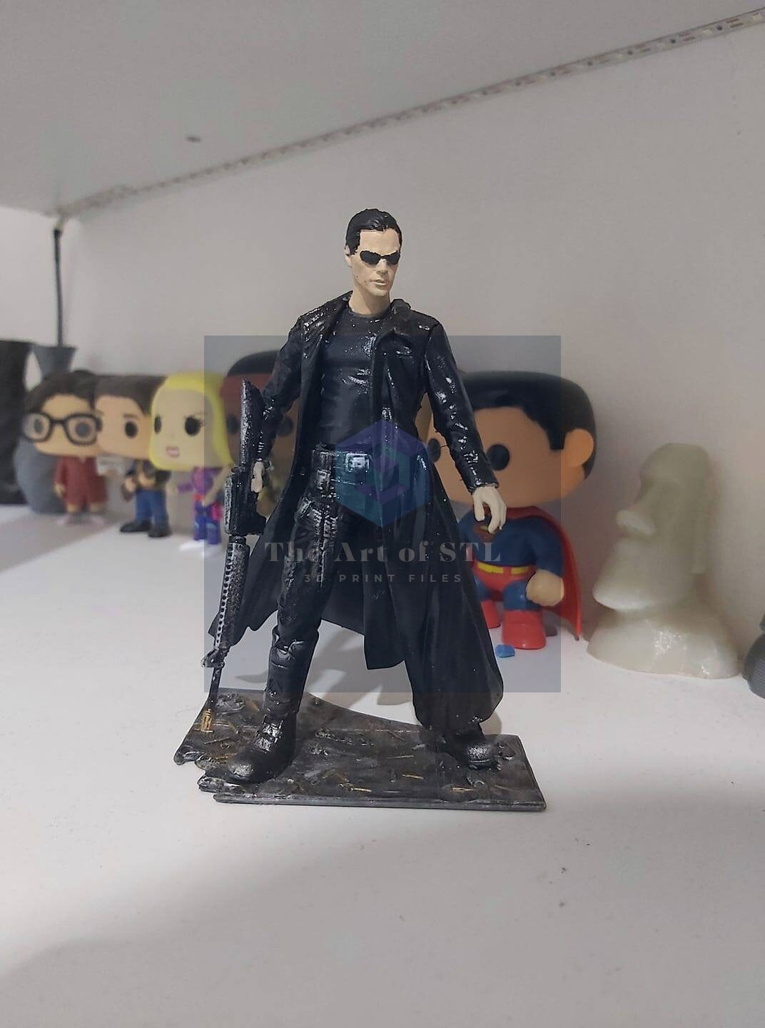 Matrix Stl, Matrix Neo Stl, Matrix Neo 3D Model for 3D Printing, Matrix ... Matrix Stl, Matrix Neo Stl, Matrix Neo 3D Model for 3D Printing, Matrix ...