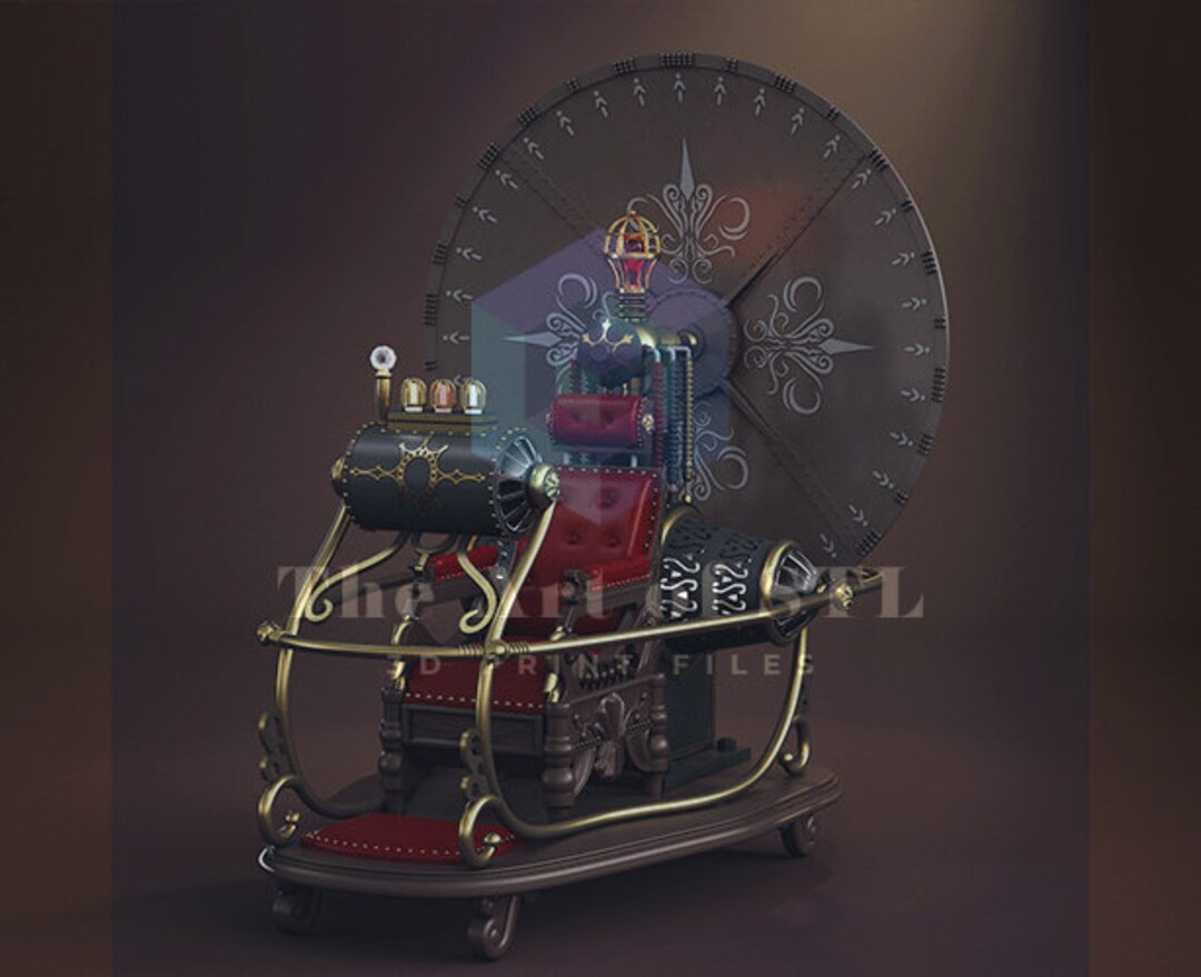 Time Machine Stl Files, Time Machine 3D Model for 3D Printing, Time ...