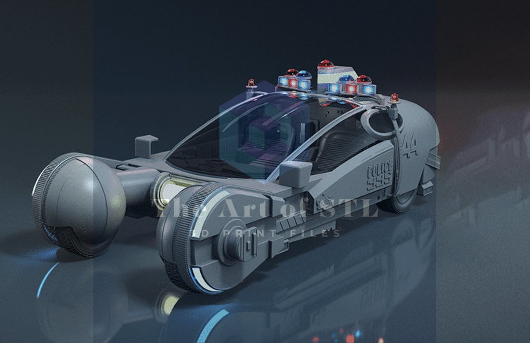 Blade Runner Stl, Blade Runner Police Spinner Stl Files, Blade Runner ...