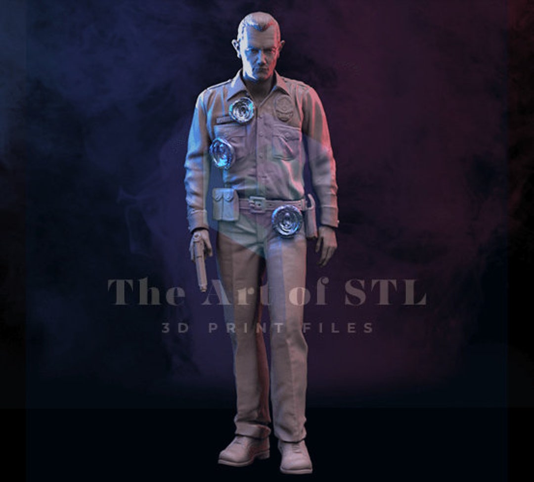 Terminator T1000 Stl, T1000 3D Model for 3D Printing, T1000 Figure - Etsy