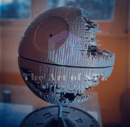 Star Wars Stl, Death Star Stl Files, Death Star 3D Model for 3D ...