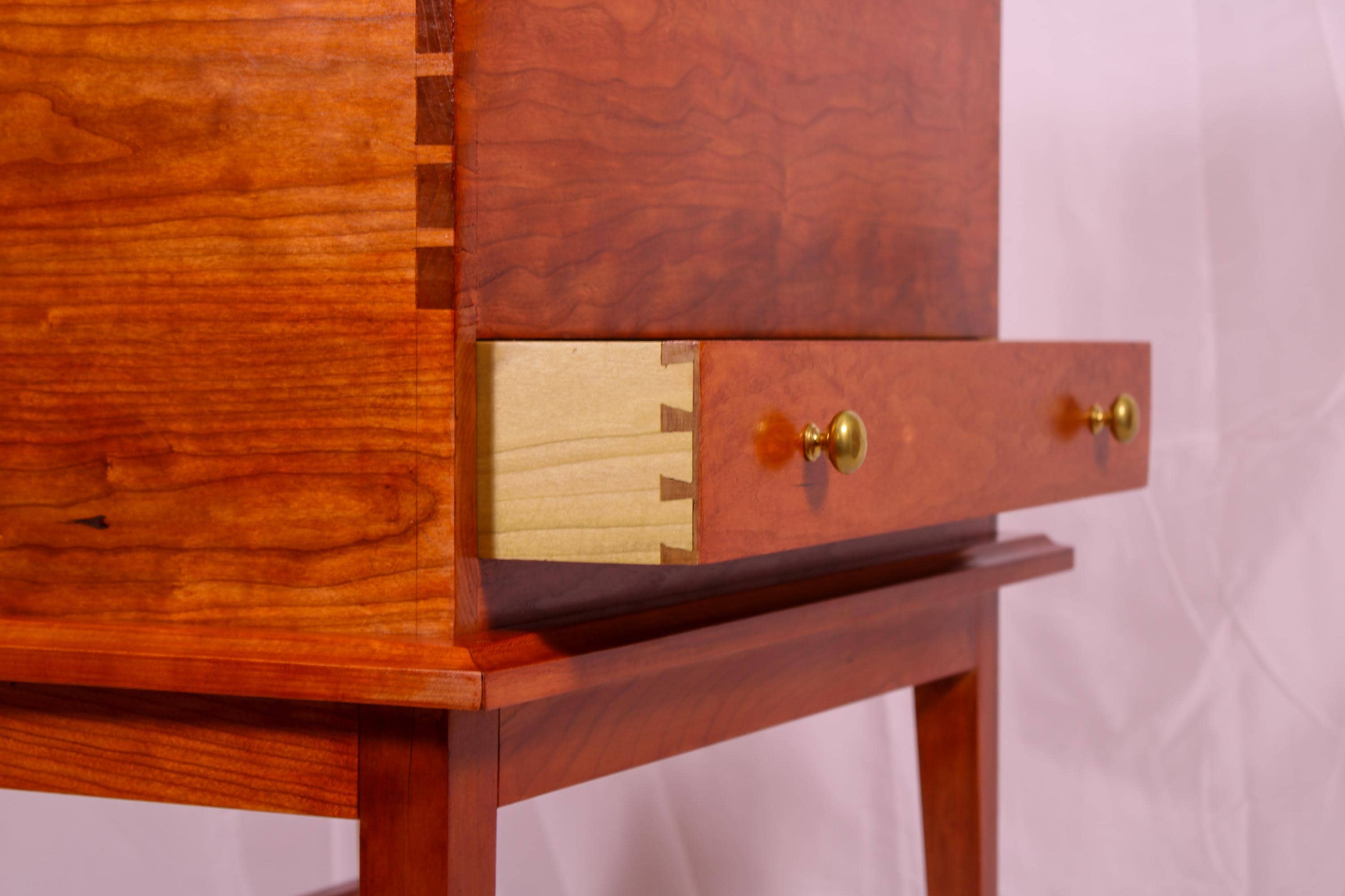 Handmade Shaker Cherry Chest on Stand - Etsy