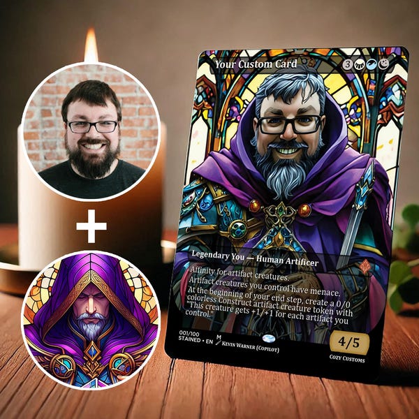 Custom Mtg Cards - Etsy