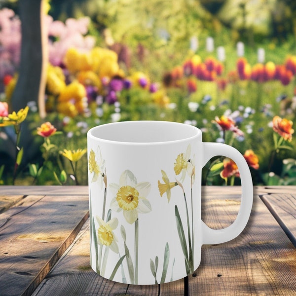 Daffodil Tea Cup - Etsy