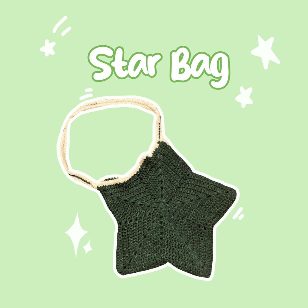 Star Bag - Crochet Star Bag - Etsy
