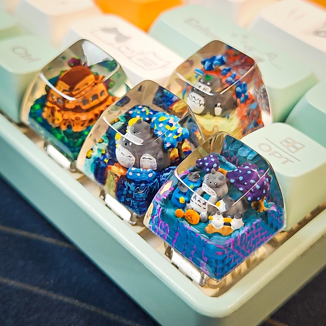 Anime Keycap, Custom Keycap, Birthday Gift, Handmade Keycap - Etsy