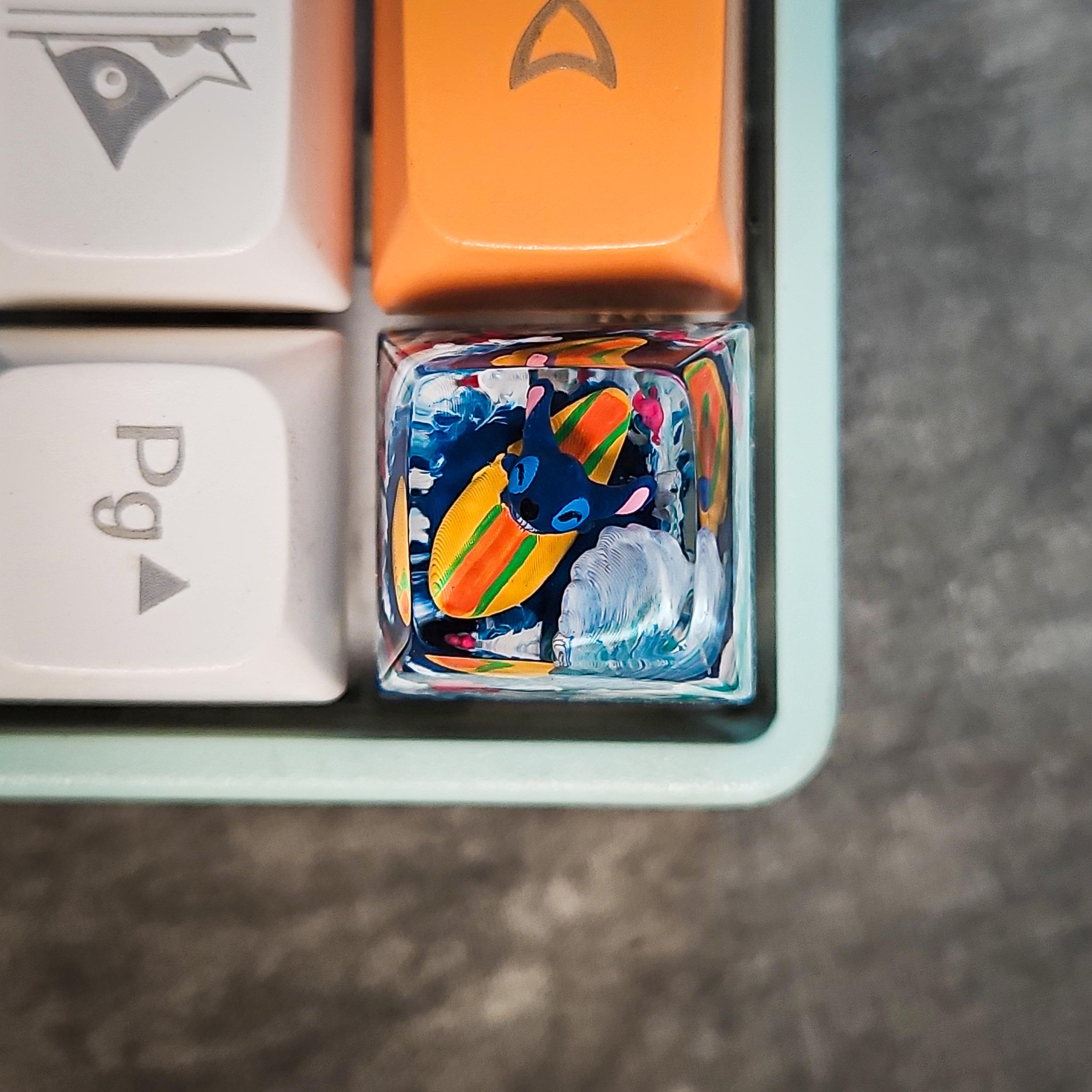 St.itch Cartoon Keycap, Anime Keycap,custom Keycap, Birthday Gift ...