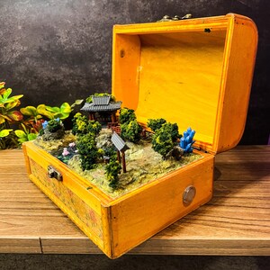 Handmade Box Lamp, Epoxy Resin Lamp,resin Lamp, Resin Art, Custom Epoxy ...