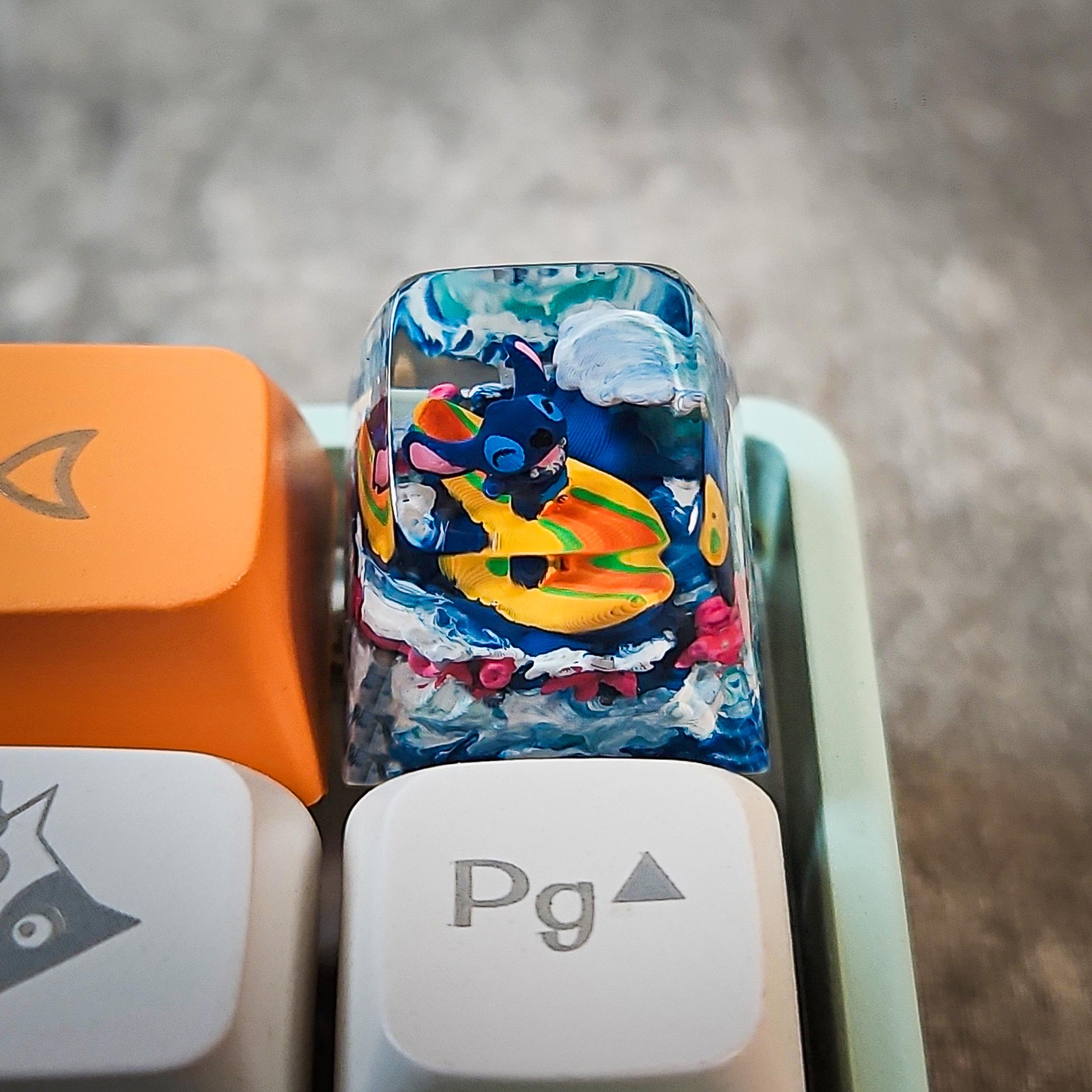 St.itch Cartoon Keycap, Anime Keycap,custom Keycap, Birthday Gift ...