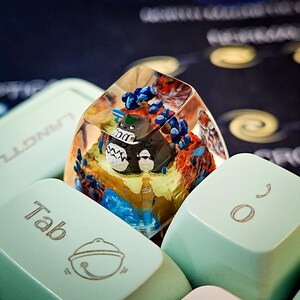 Anime Keycap, Custom Keycap, Birthday Gift, Handmade Keycap - Etsy