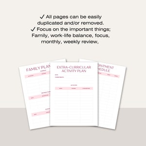 Ultimate Printable Life & Work Planner: Productivity, Time Management ...