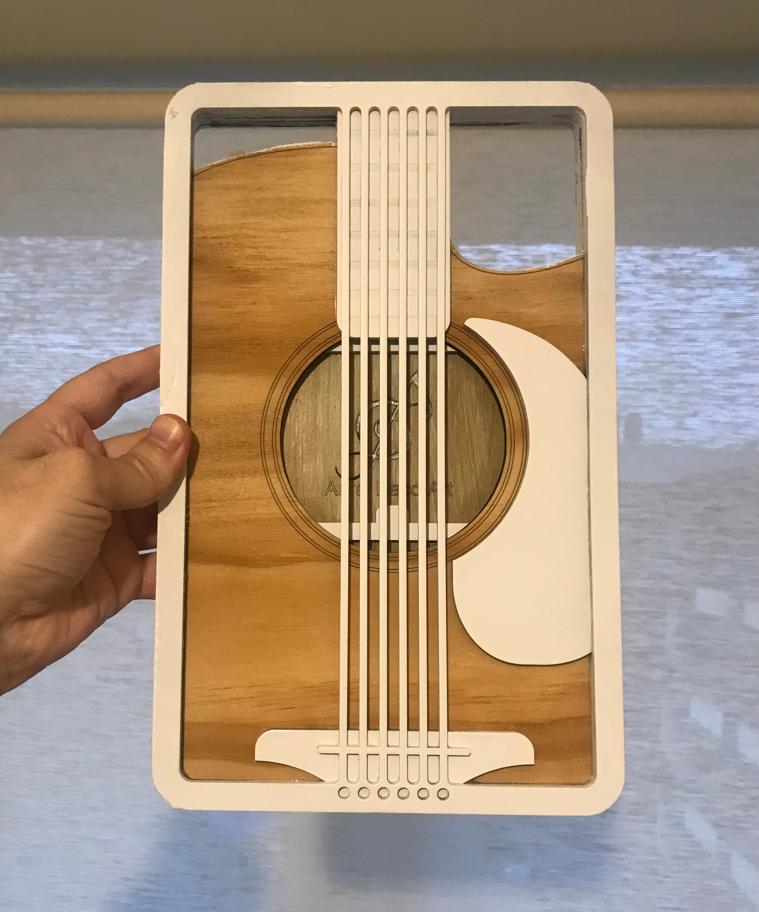 Acoustic Guitar for Laser Cutting, Laser Ready, Music Related Gift ...