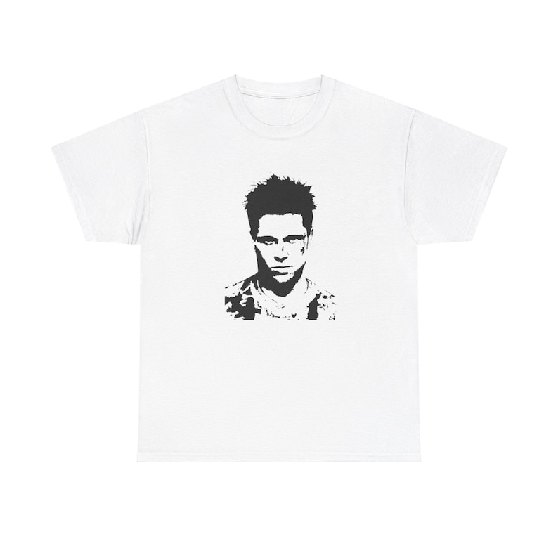 Brad Pitt Actor T Shirt, Brad Pitt Merch, Movie Fans, Fightclub Movie T ...