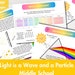 Colors Light Activity Printable Physics Teaching Aid Simple Science ...