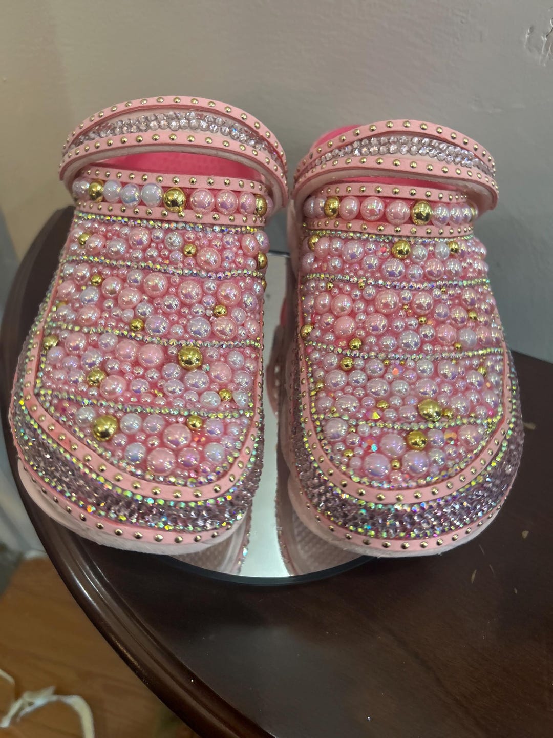 Bling Non-brand Crocs for Kids - Etsy
