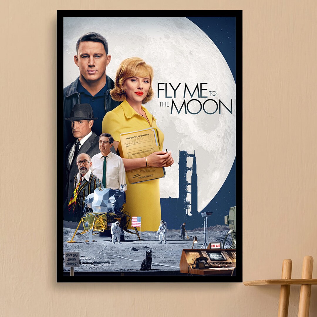 Fly Me to the Moon,movie and TV Posters, Home Decoration Painting ...