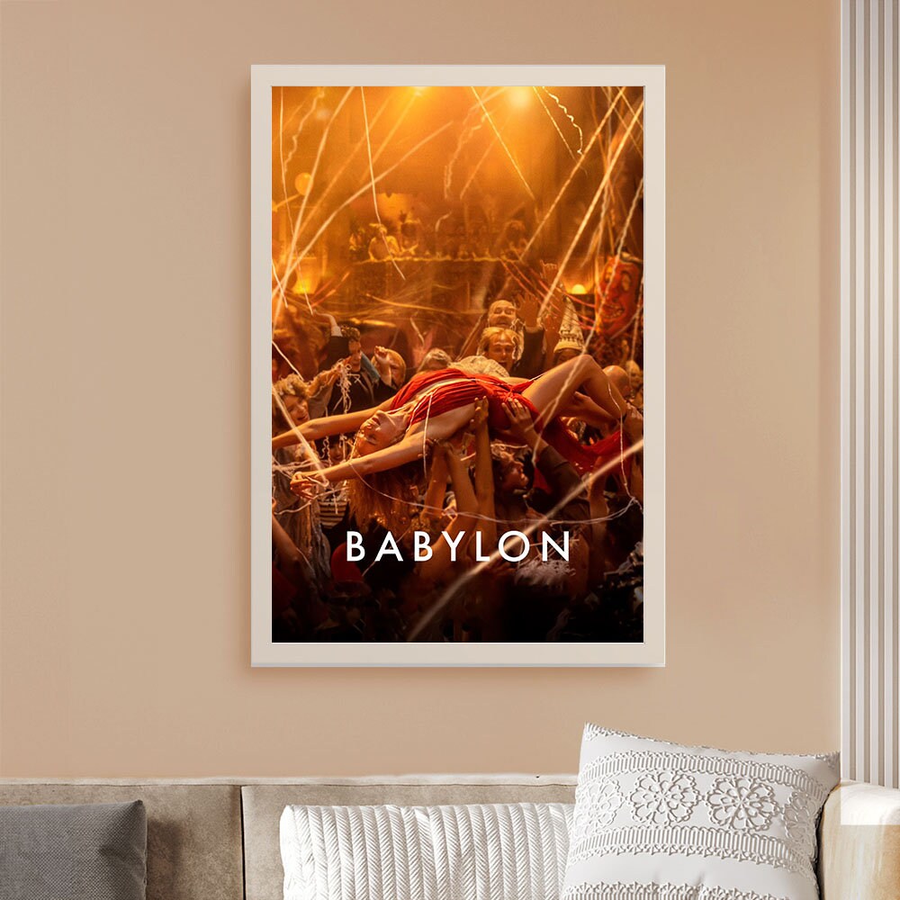 Babylon,movie Poster, Home Decoration Painting, Creative Gifts,no Frame Canvas Print - Etsy