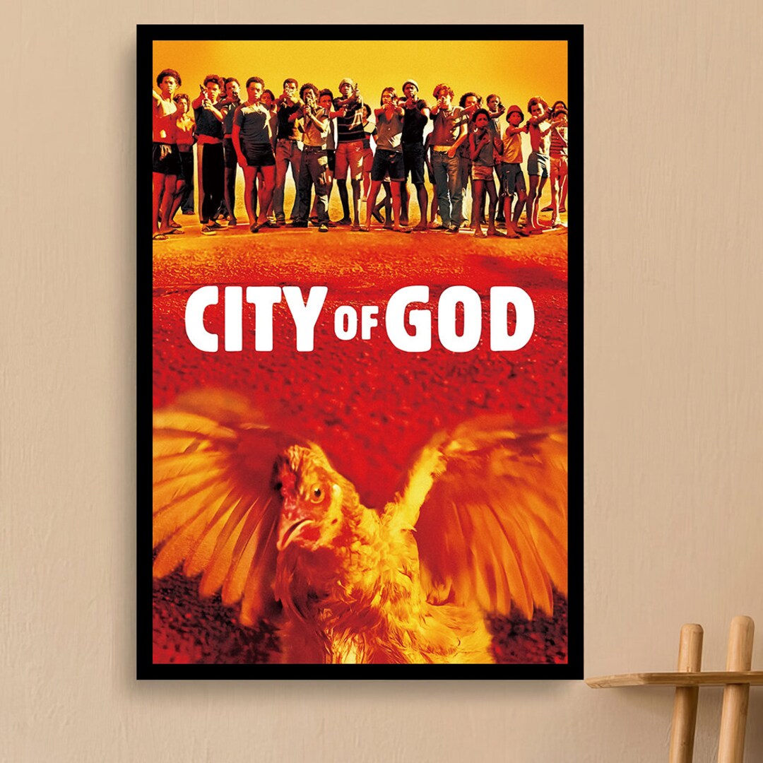 City of God,movie and TV Posters, Home Decoration Painting, Creative ...