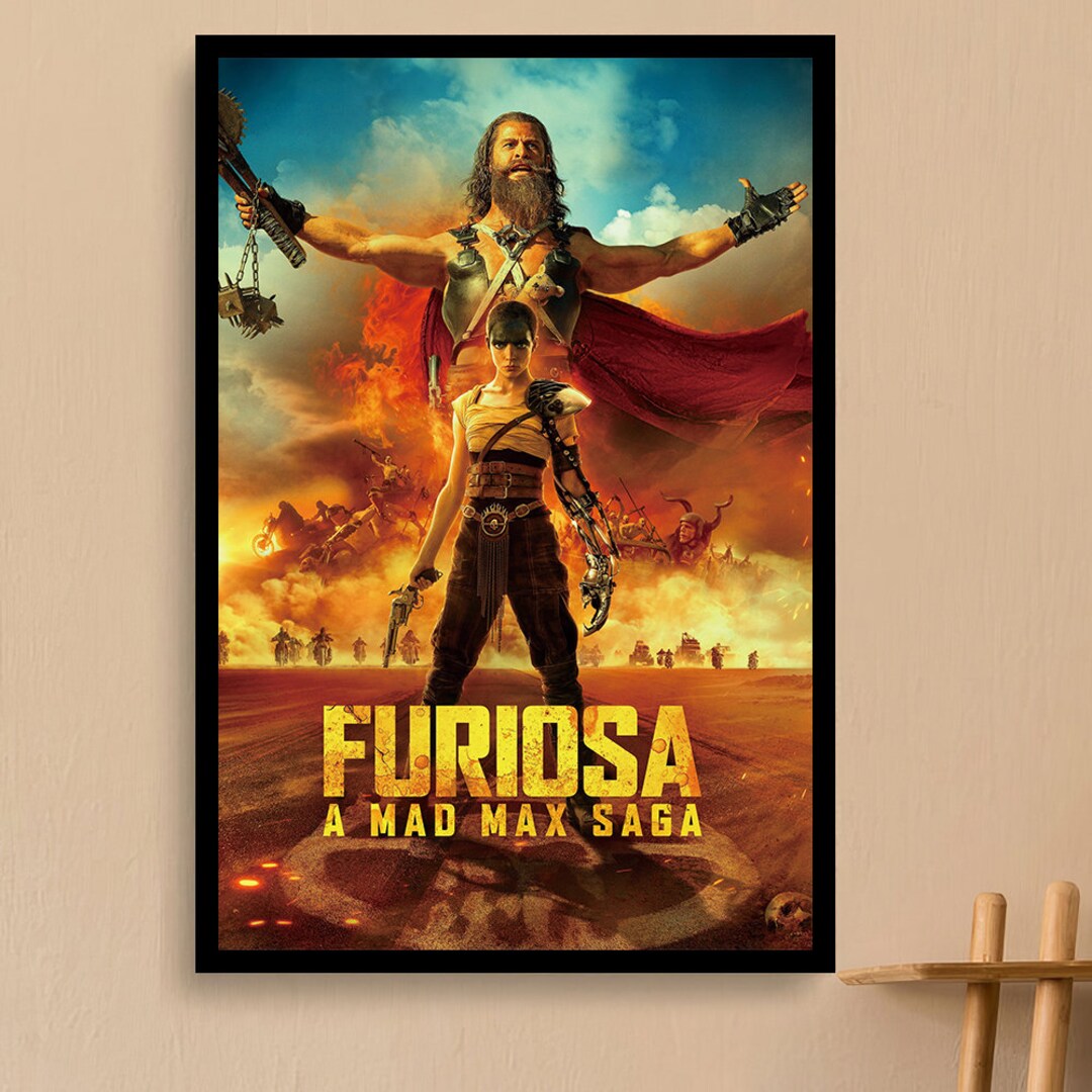 Furiosa A Mad Max Saga,movie and TV Posters, Home Decoration Painting ...
