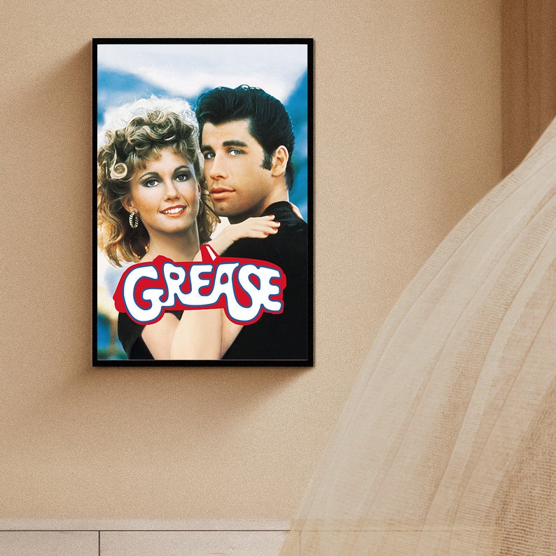 Grease,movie and TV Posters, Home Decoration Painting, Creative Gifts ...