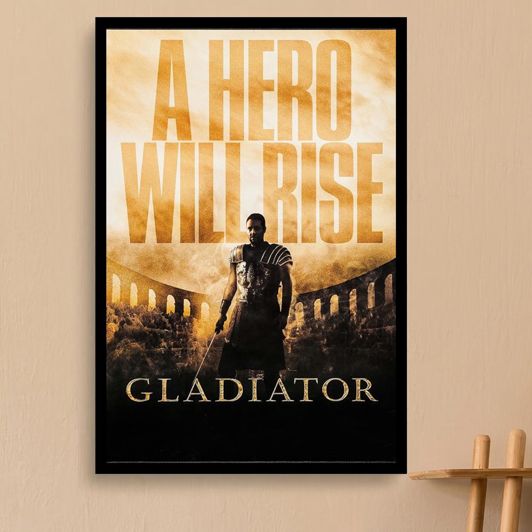 Gladiator,movie and TV Posters, Home Decoration Painting, Creative ...