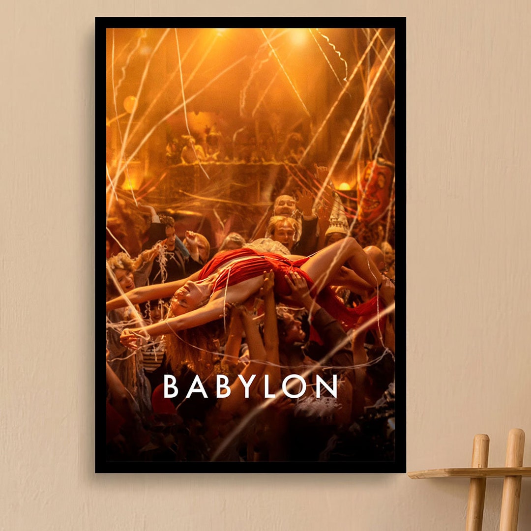 Babylon,movie Poster, Home Decoration Painting, Creative Gifts,no Frame Canvas Print - Etsy