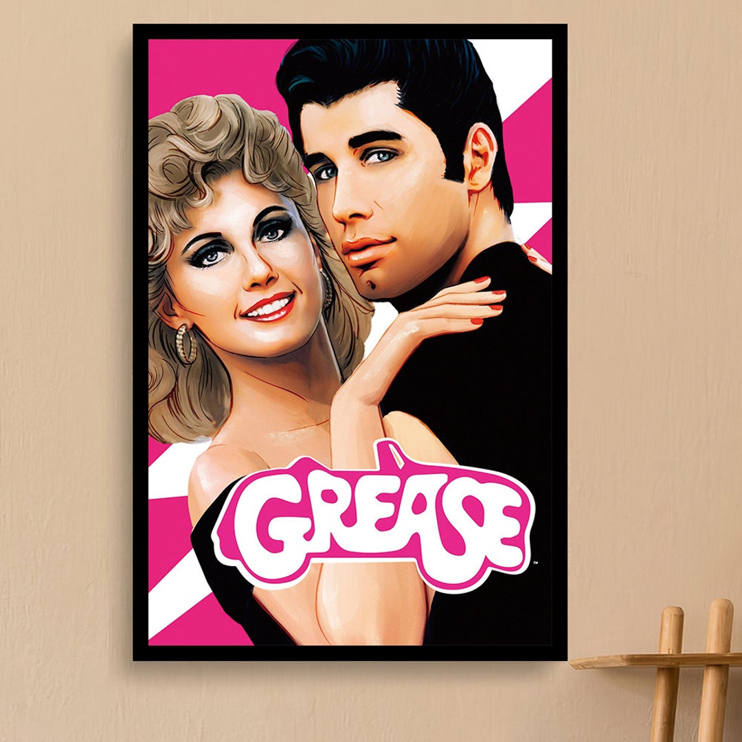 Grease,movie and TV Posters, Home Decoration Painting, Creative Gifts ...