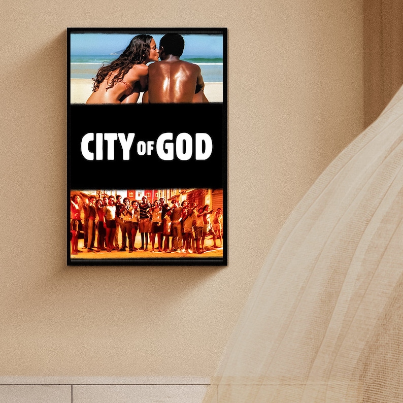 City of God,movie and TV Posters, Home Decoration Painting, Creative ...
