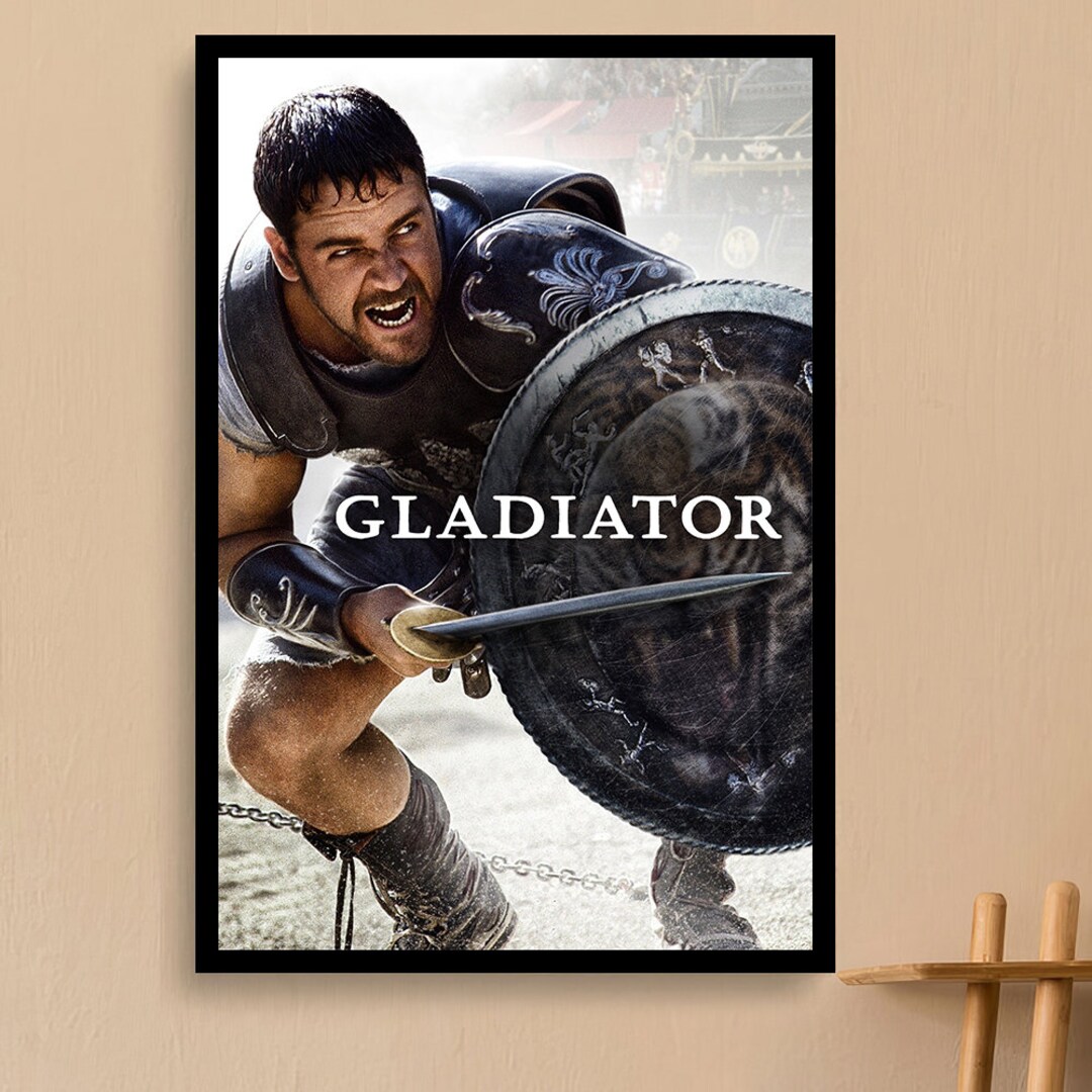 Gladiator,movie and TV Posters, Home Decoration Painting, Creative ...