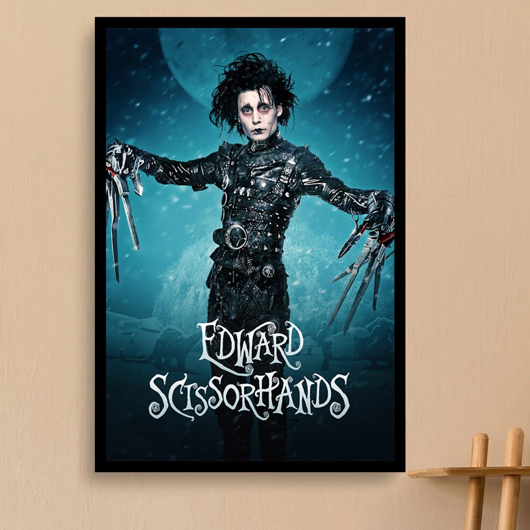 Edward Scissorhands,movie Poster, Home Decoration Painting, Creative ...