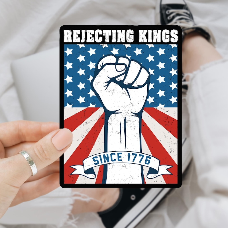 No Kings Bumper Sticker - Etsy
