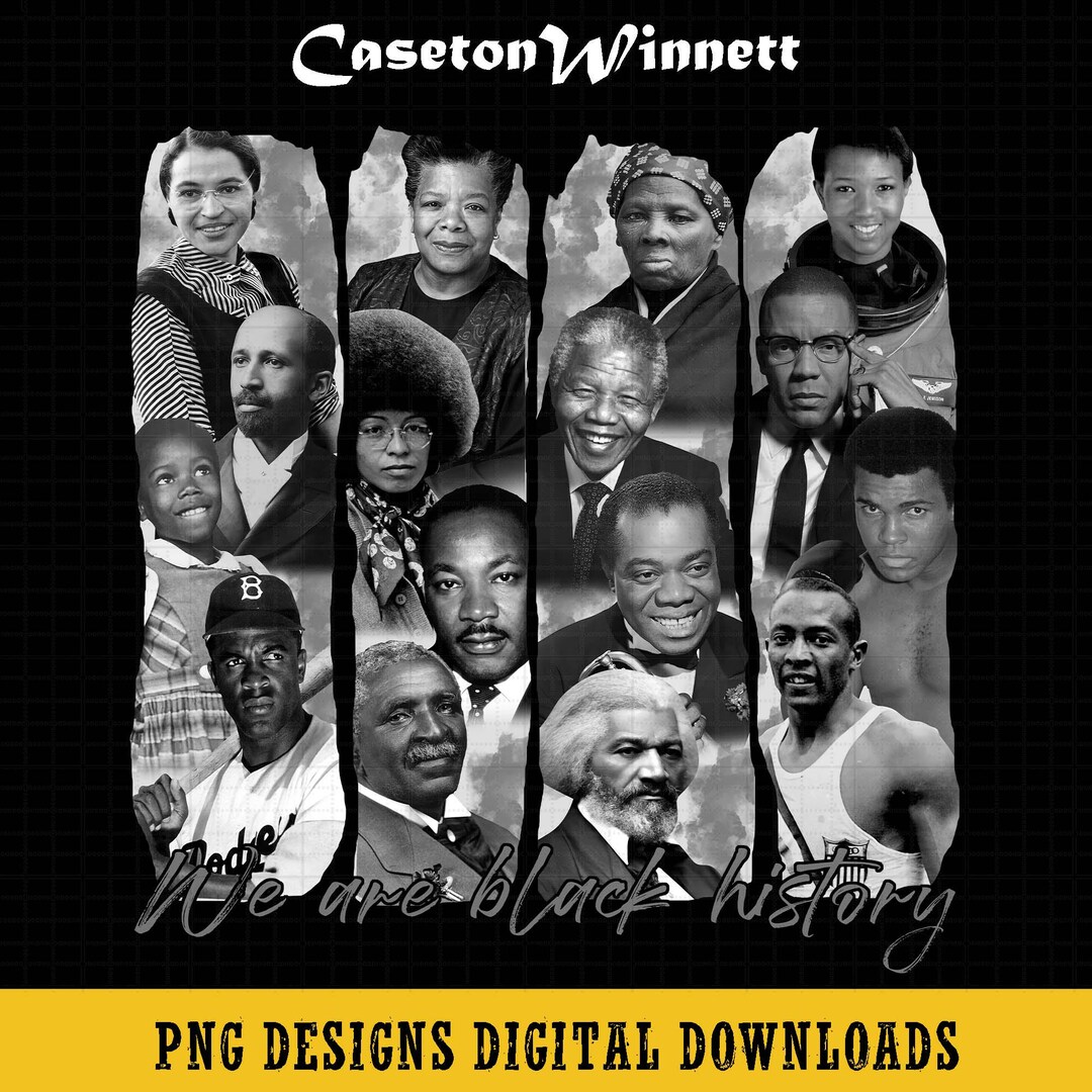 We Are Black History Black History Month PNG, Black People PNG, African ...