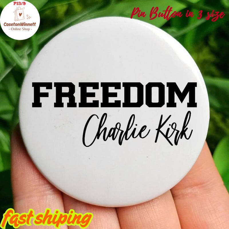 Charlie Kirk Lapel Pin - Etsy