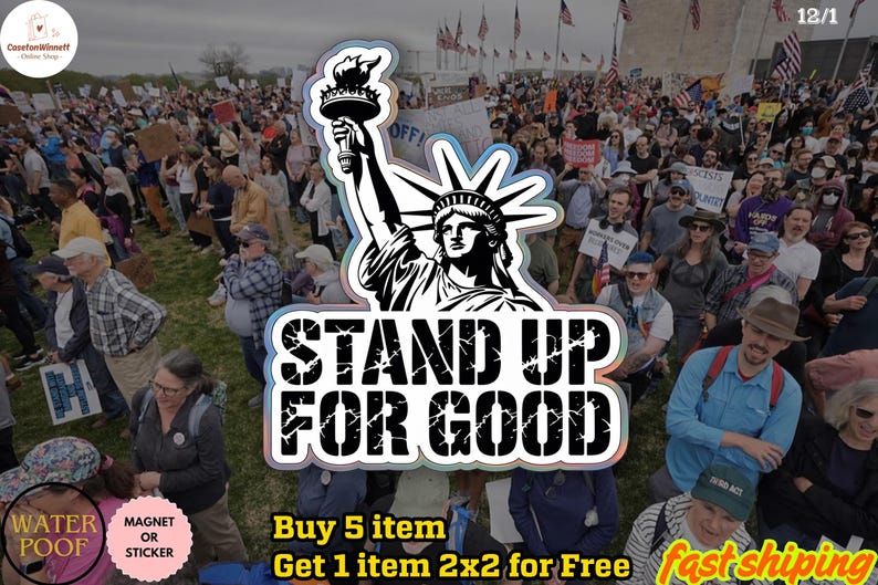 Stand up for Renee Nicole Good Sticker, Minneapolis Protest Sticker ...