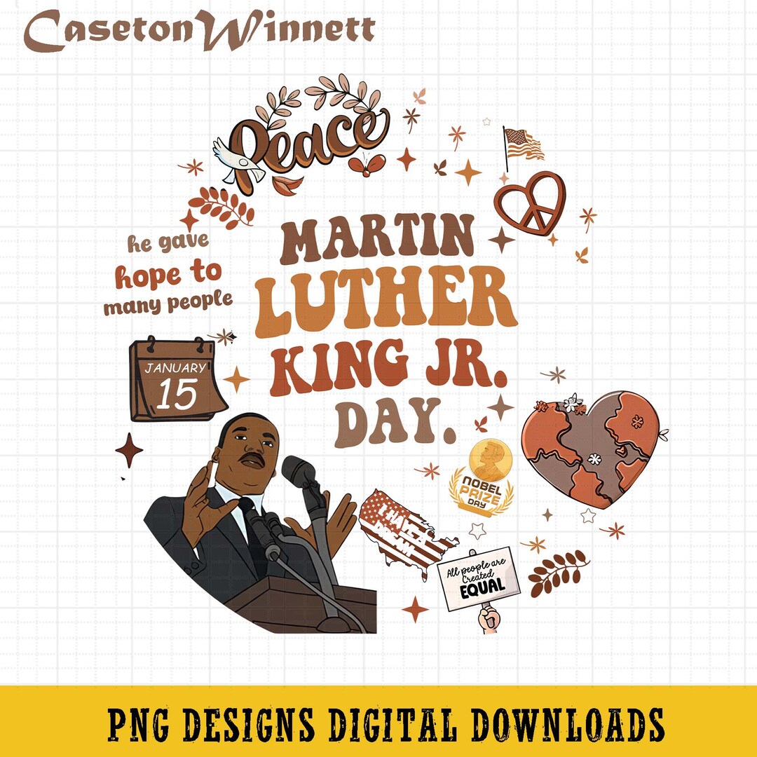 Martin Luther King Jr Black History Month PNG, Black People PNG ...