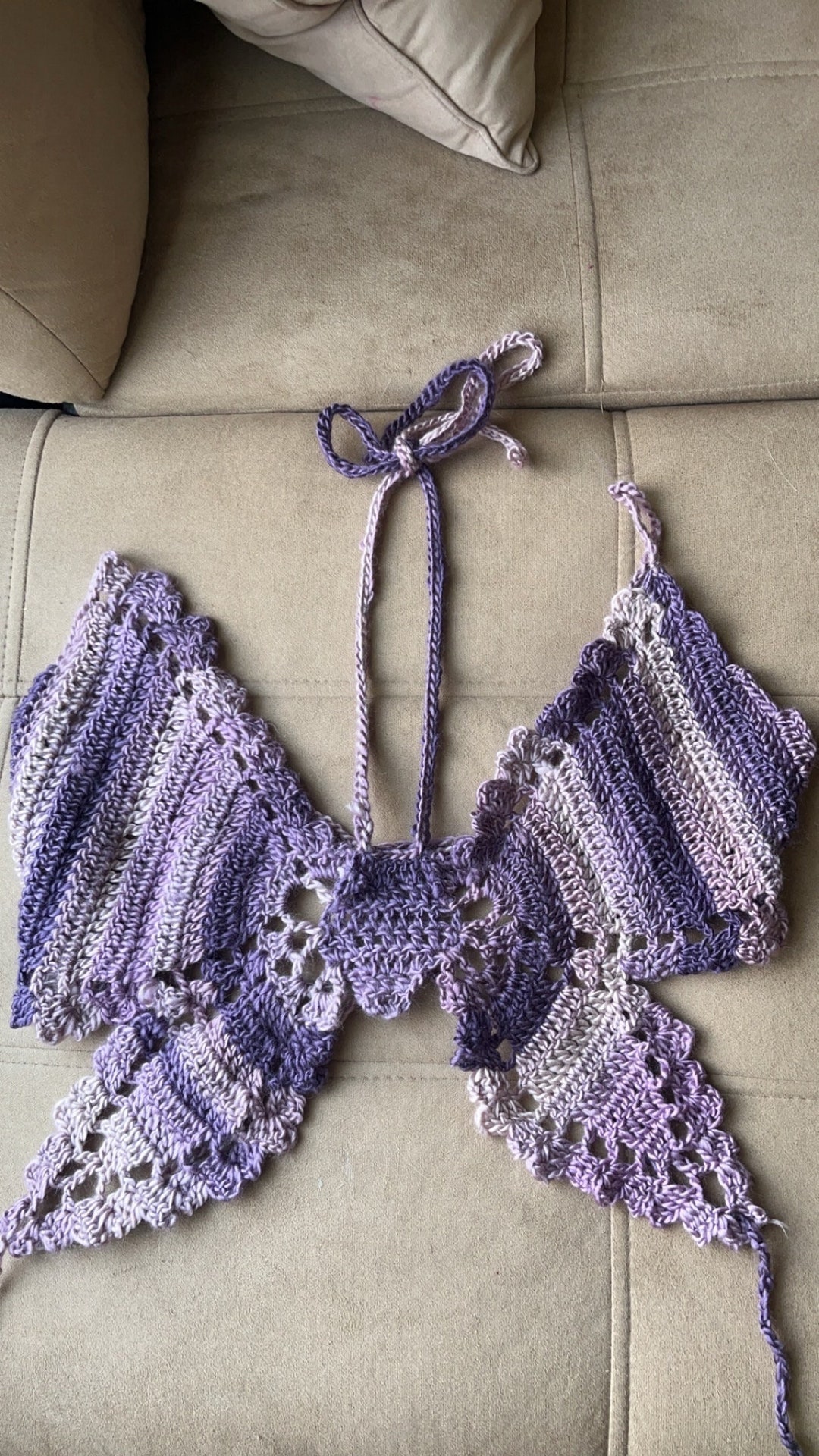 Butterfly Wing Top - Etsy