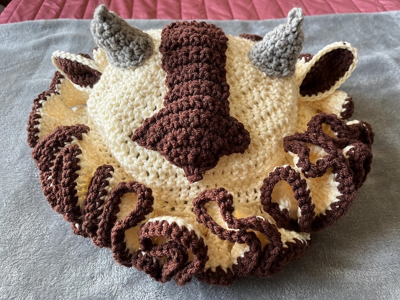 Crochet Ruffle Appa Hat: Custom - Etsy