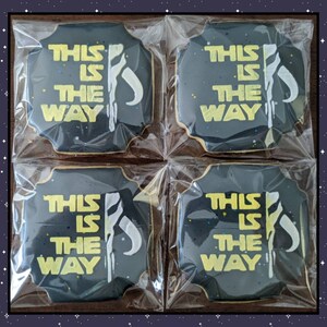Grogu, the Child, Star Wars Sugar Cookies, Dozen, Customized Your Way ...