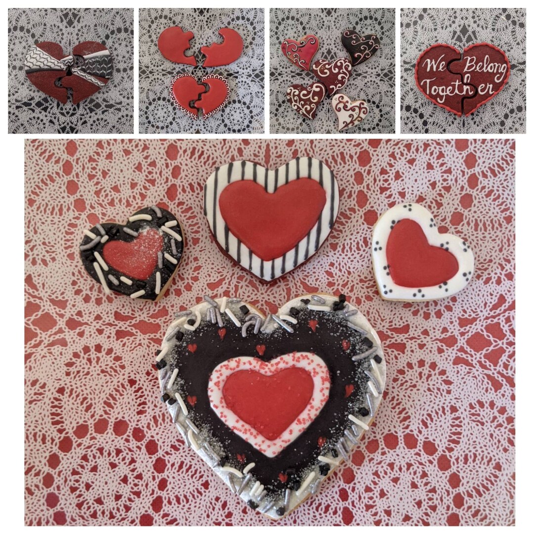 HEARTS for Any Occasion, Your Custom Design, Various Sizes and Shapes ...