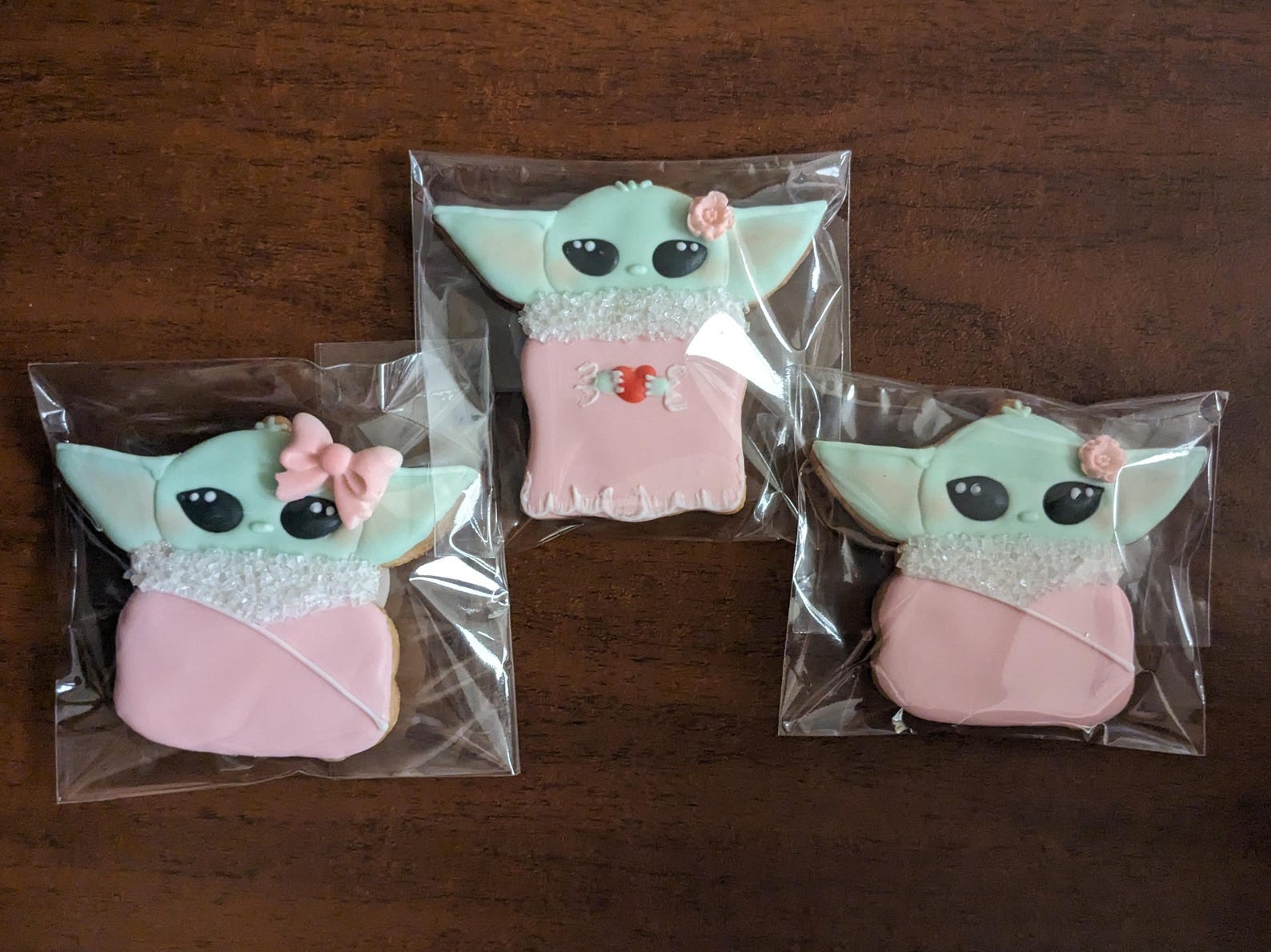 Grogu, the Child, Star Wars Sugar Cookies, Dozen, Customized Your Way ...