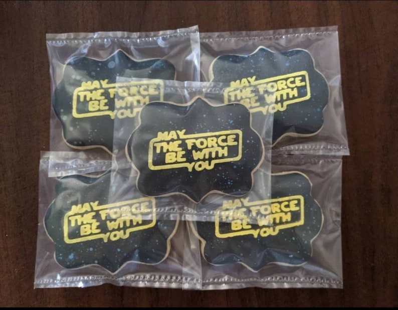 Grogu the Child Star Wars Sugar Cookies Dozen Customized - Etsy