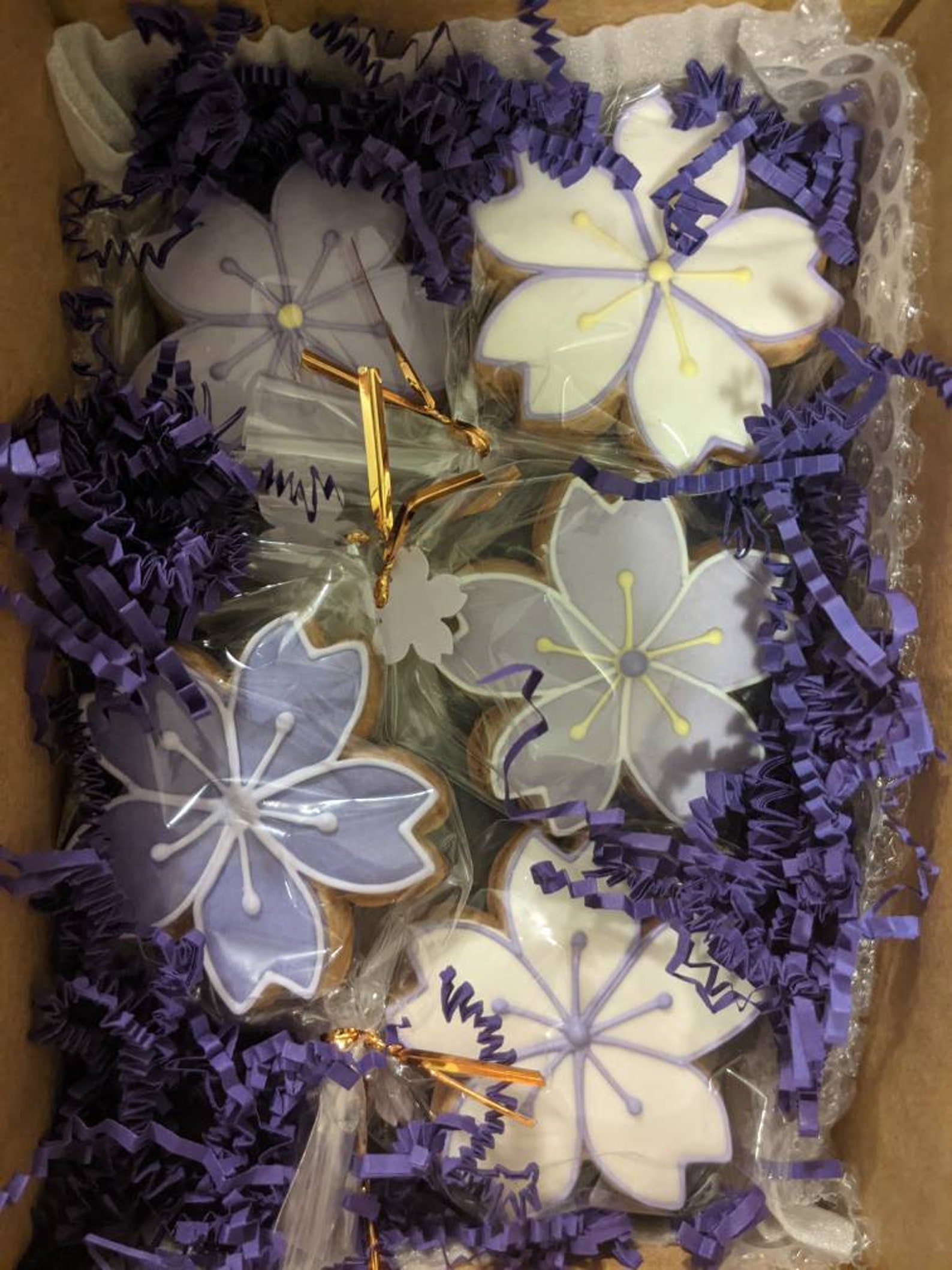 Sakura 1 Cherry Blossom Sugar Cookies Assorted Sizes Custom - Etsy