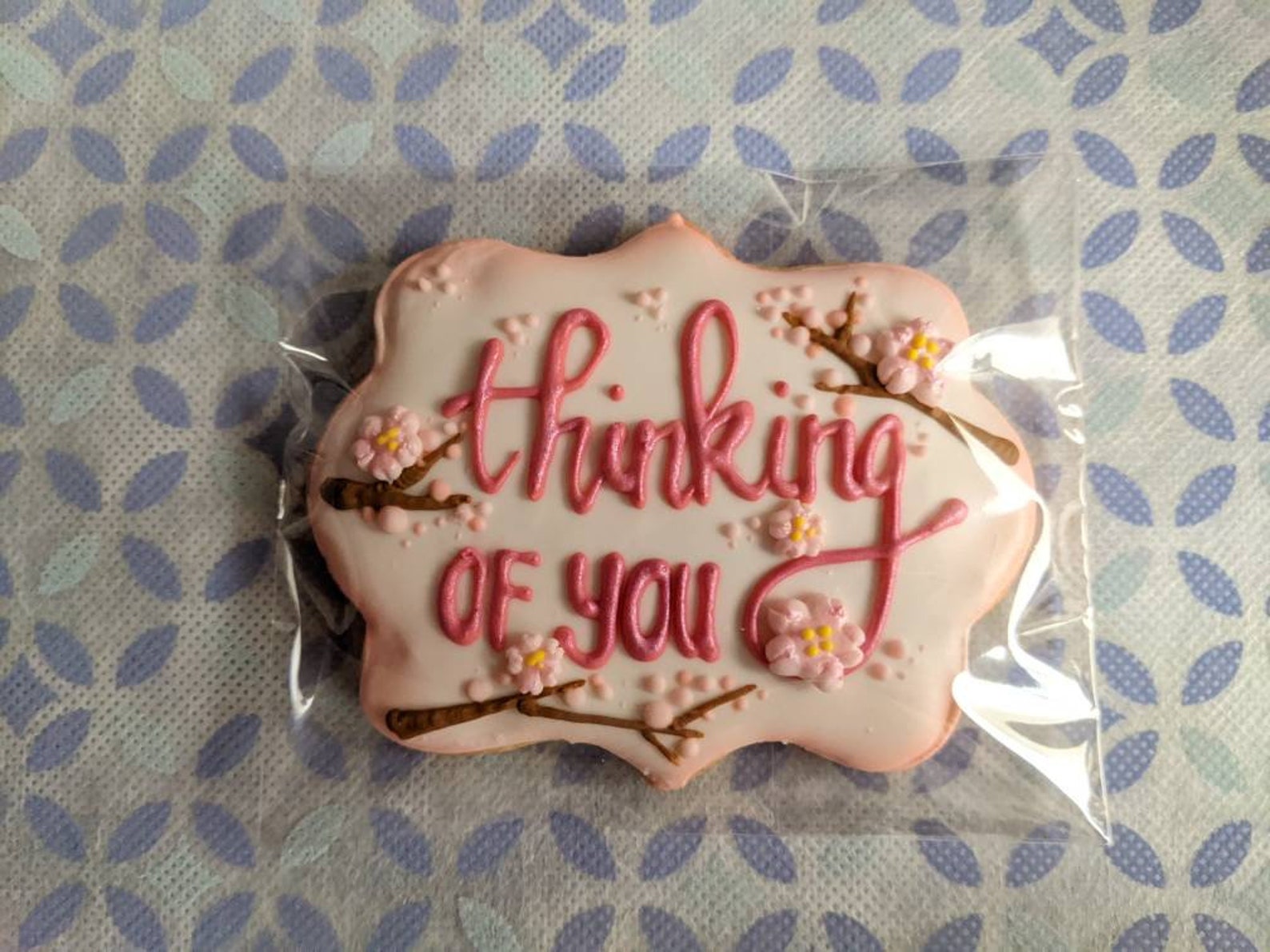 Sakura 2 Cherry Blossom Sugar Cookies Assorted Sizes Custom - Etsy