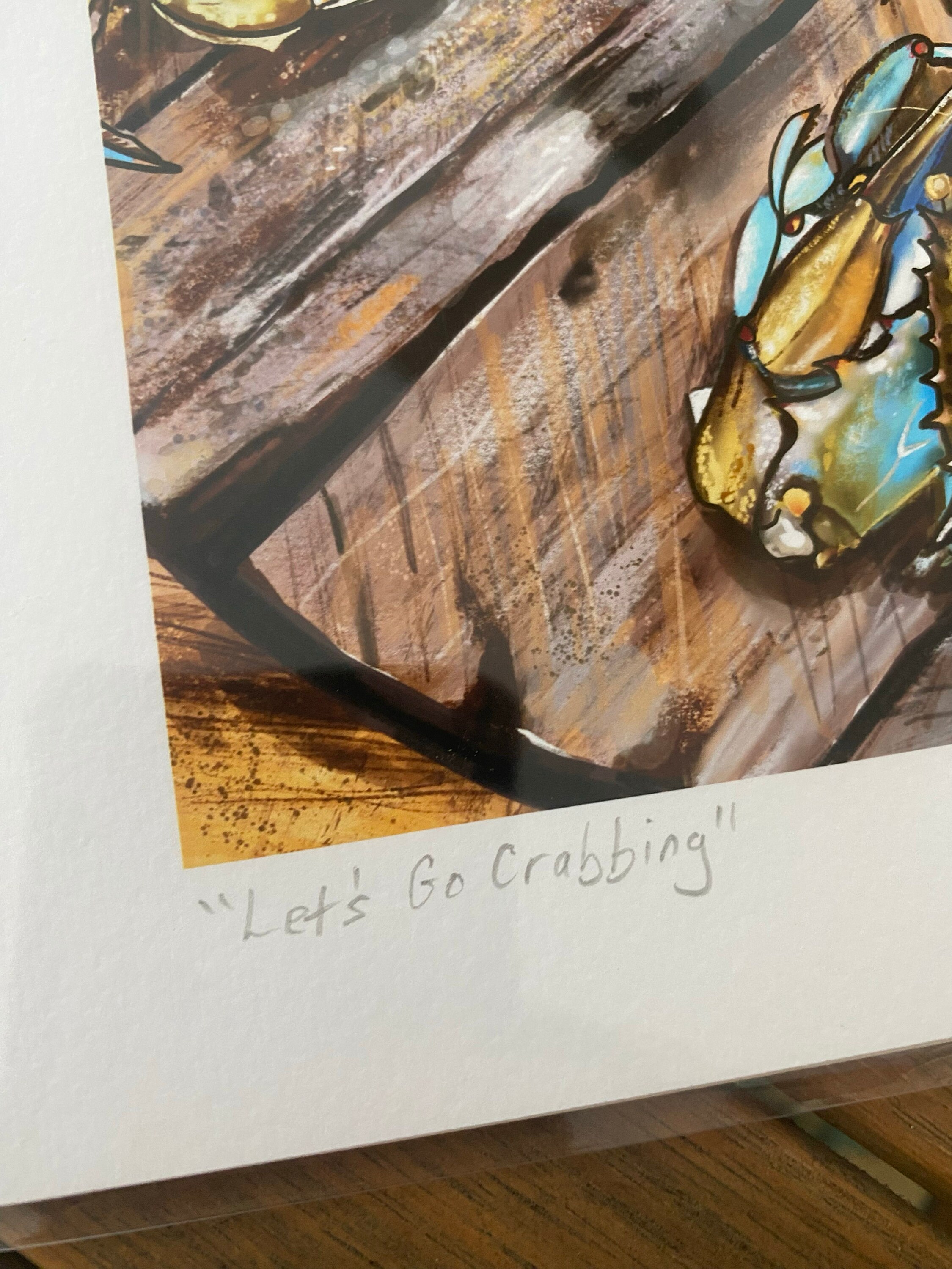 Let's Go Crabbing, Crab Bushel Art, Realism, Blue Crab, Maryland Art ...