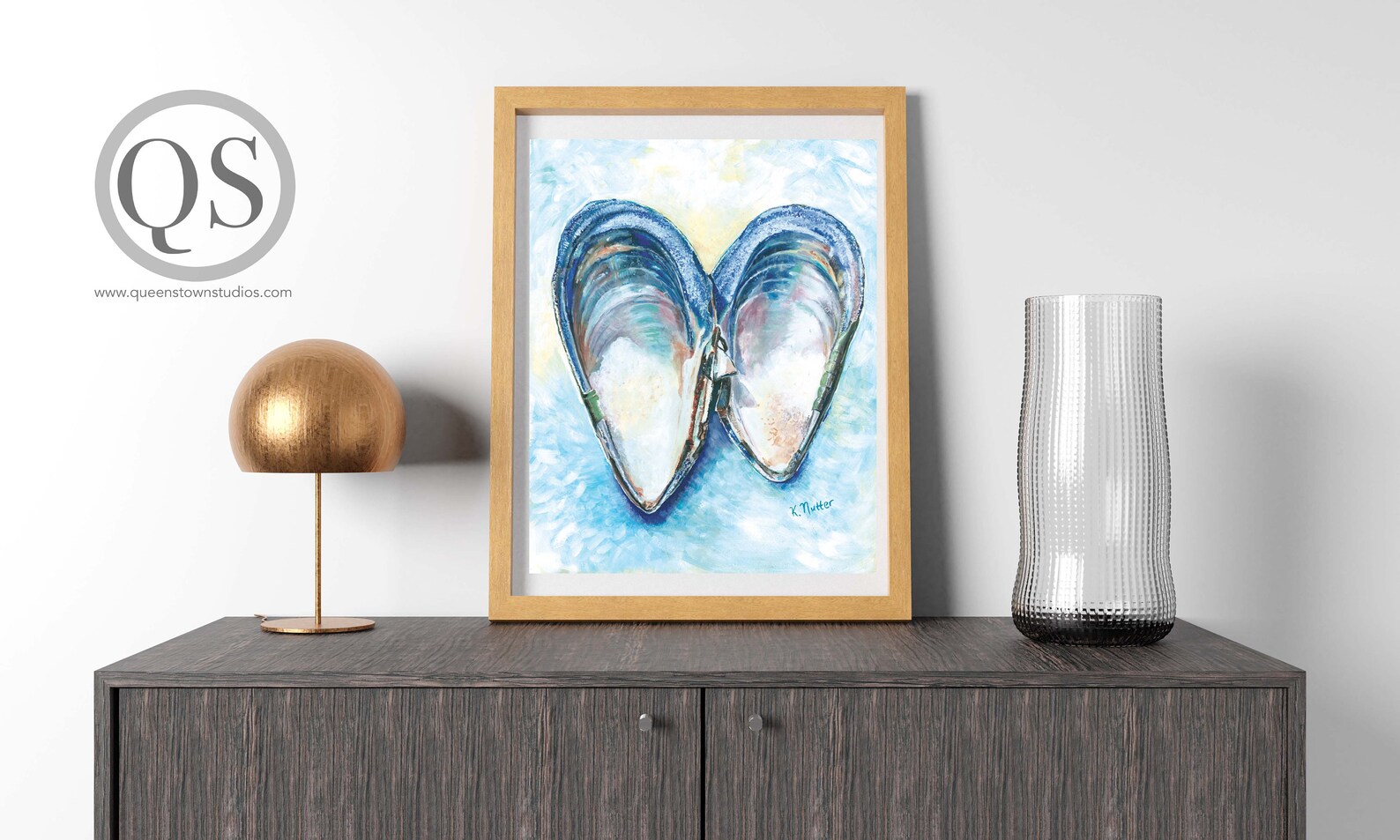 Big Mussels, Signed Art Print of Original Mussel Shell Coastal Beach ...